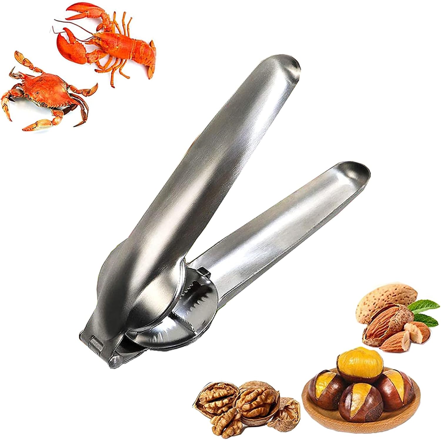 Nutcracker Chestnut Clip, Nut Cracker Sheller Walnut Pliers, Metal Nut ...