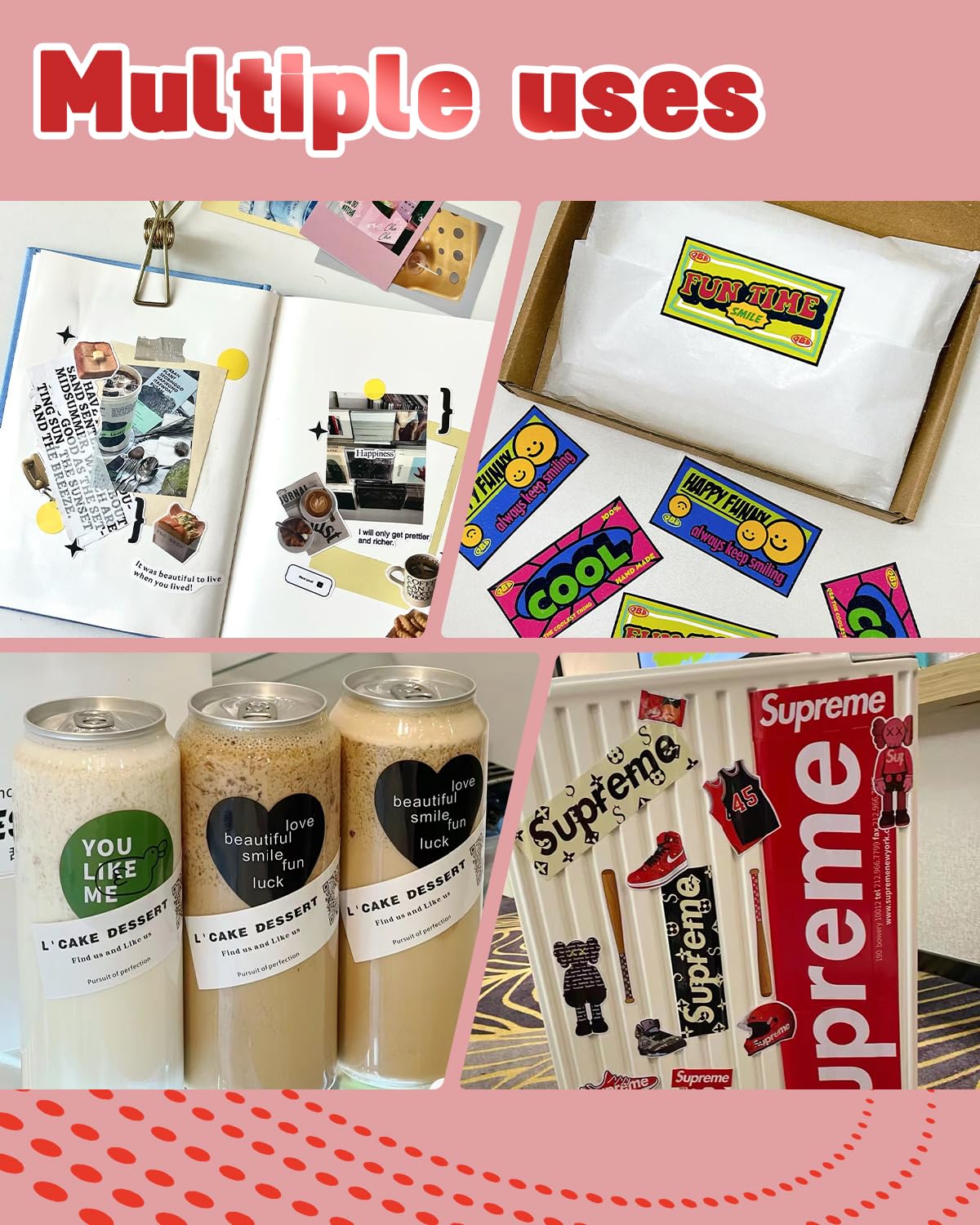 Snapklik.com : Weliu Printable Vinyl Sticker Paper For Inkjet Printer ...