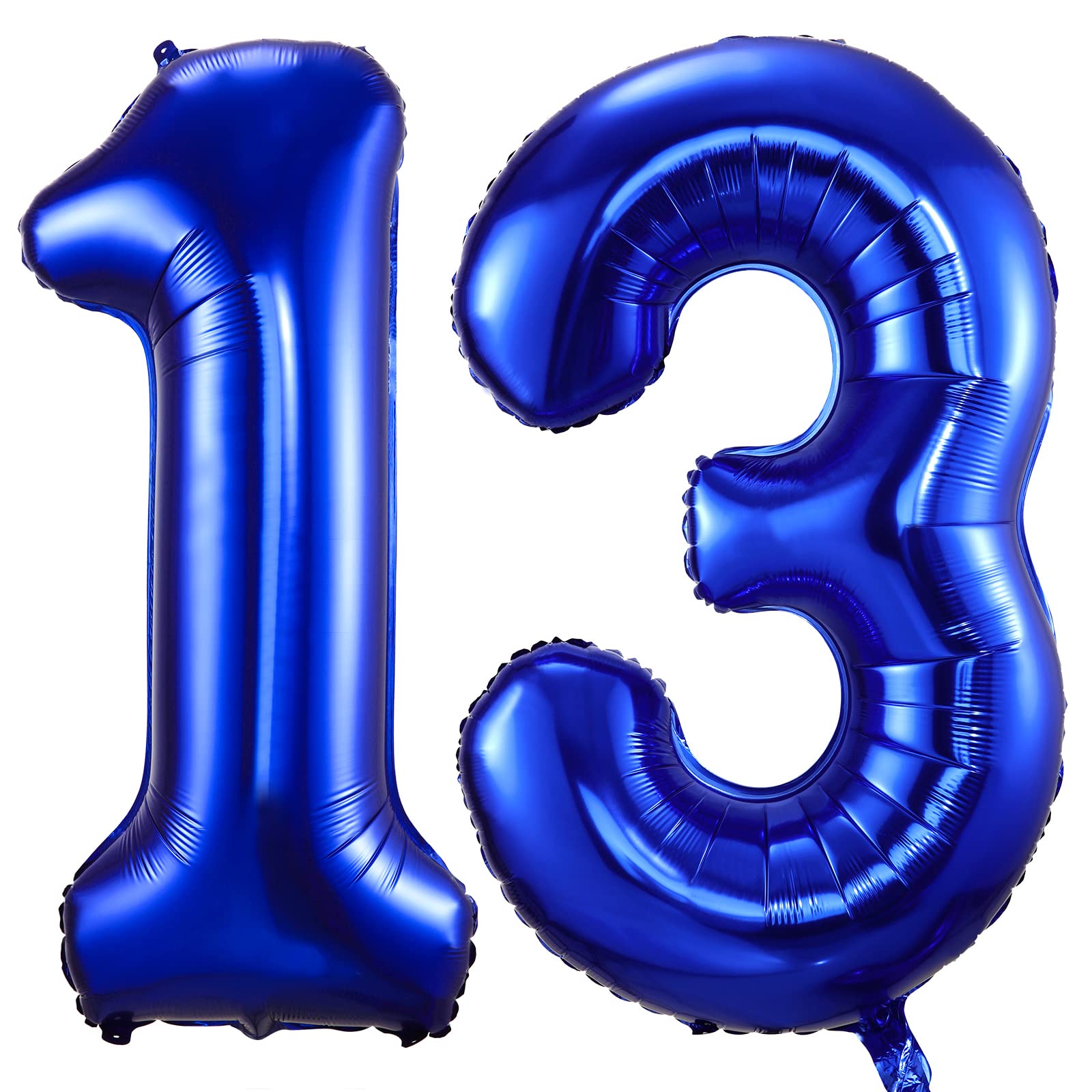Amazon.com: Navy Blue 13 Balloon Numbers,40 Inch Dark Blue 13 or 31 ...