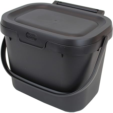 Addis 518384 Eco 100% Plastic Everyday Kitchen Food Waste Compost Caddy ...