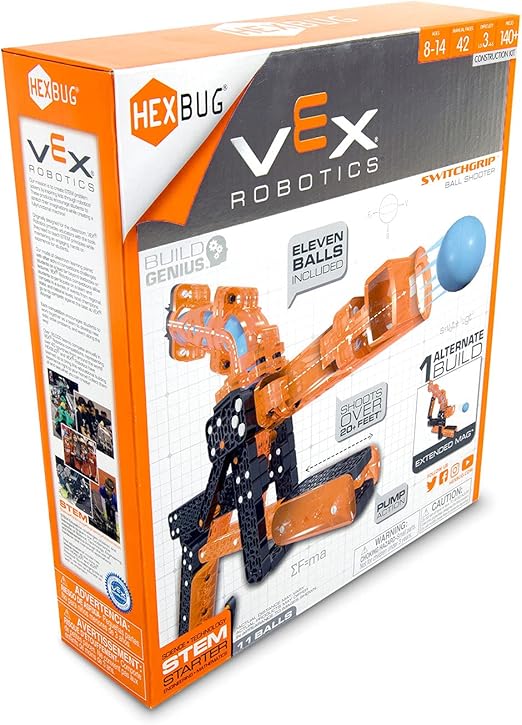 VEX Robotics SwitchGrip Ball Shooter by HEXBUG, Science - Amazon Canada