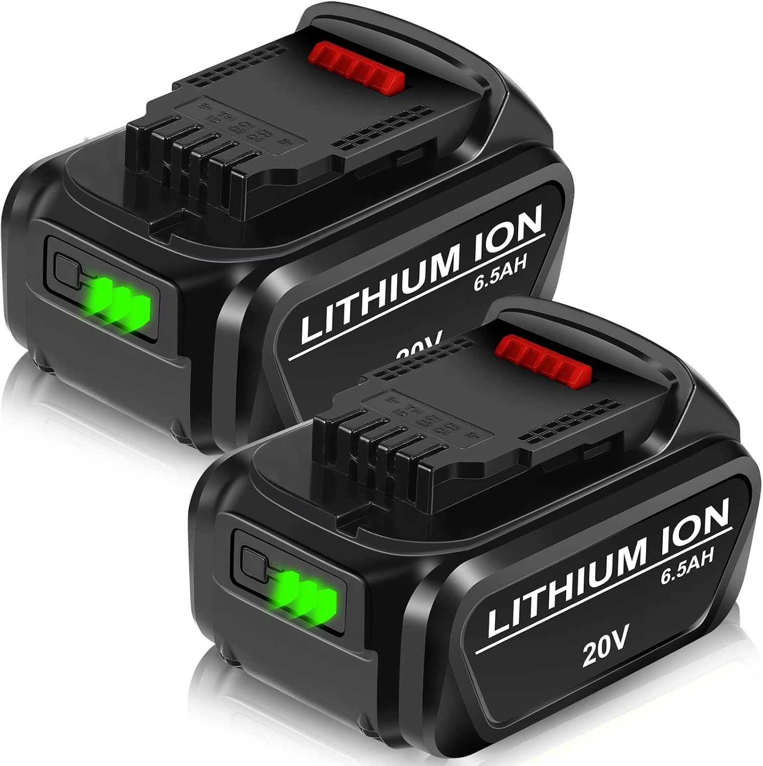 Amazon.com: Lipop Upgraded 2Pack 7.5Ah Replacement Battery for Dewalt ...