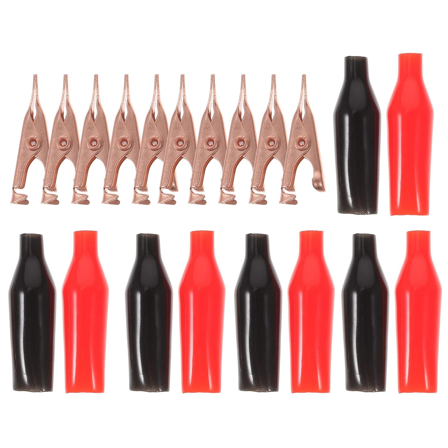 Alligator Clips, Alligator Clips Electrical Metal Crocodile Clamp ...