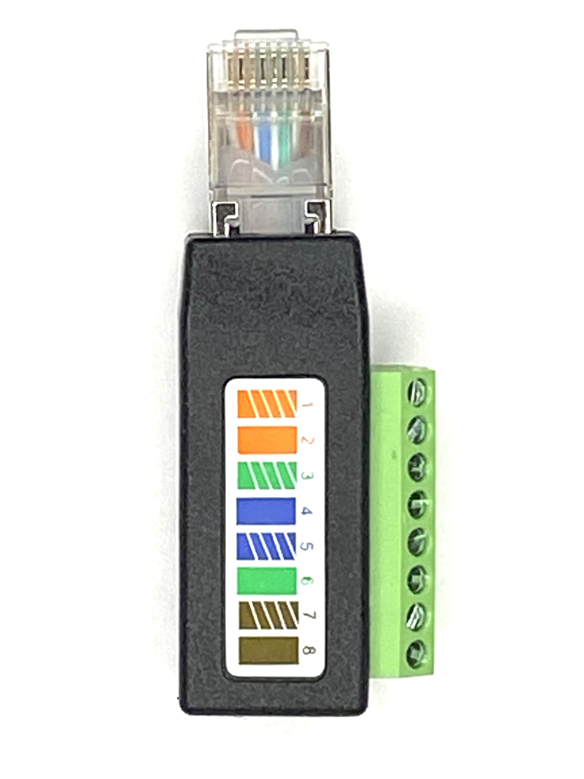Cat5e Cat6 DIY Terminal Block M12 Connector Coding Pinout Wiring Color ...