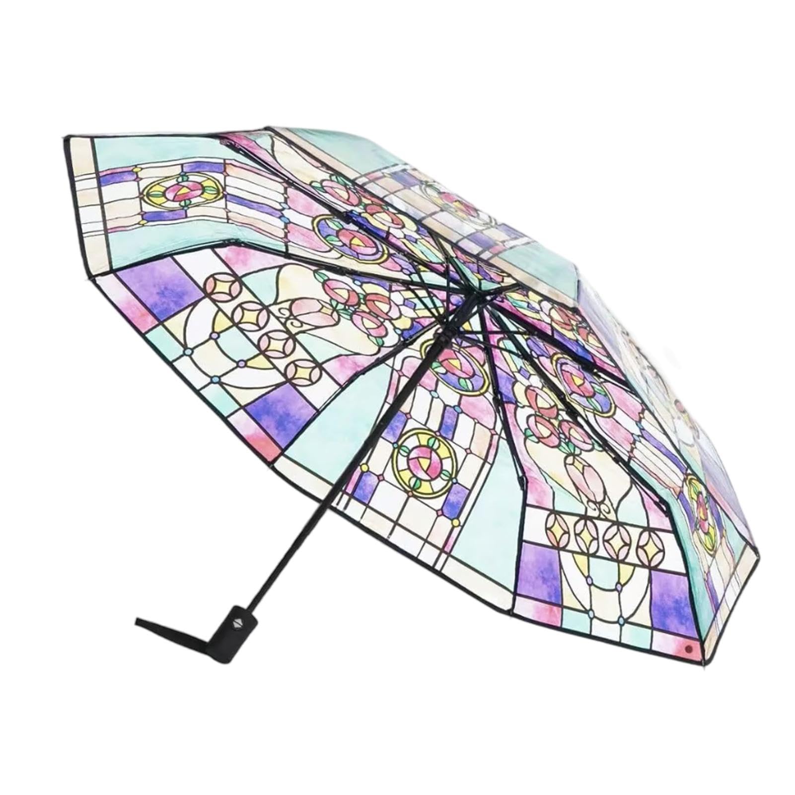 Amazon.com: Transparent Vintage Parasol Umbrella - Vintage Stained ...