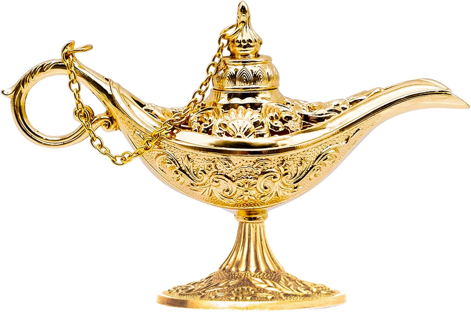 Amazon.com: Gold Aladdin Lamp Small Ornaments, Legend Aladding Magic ...