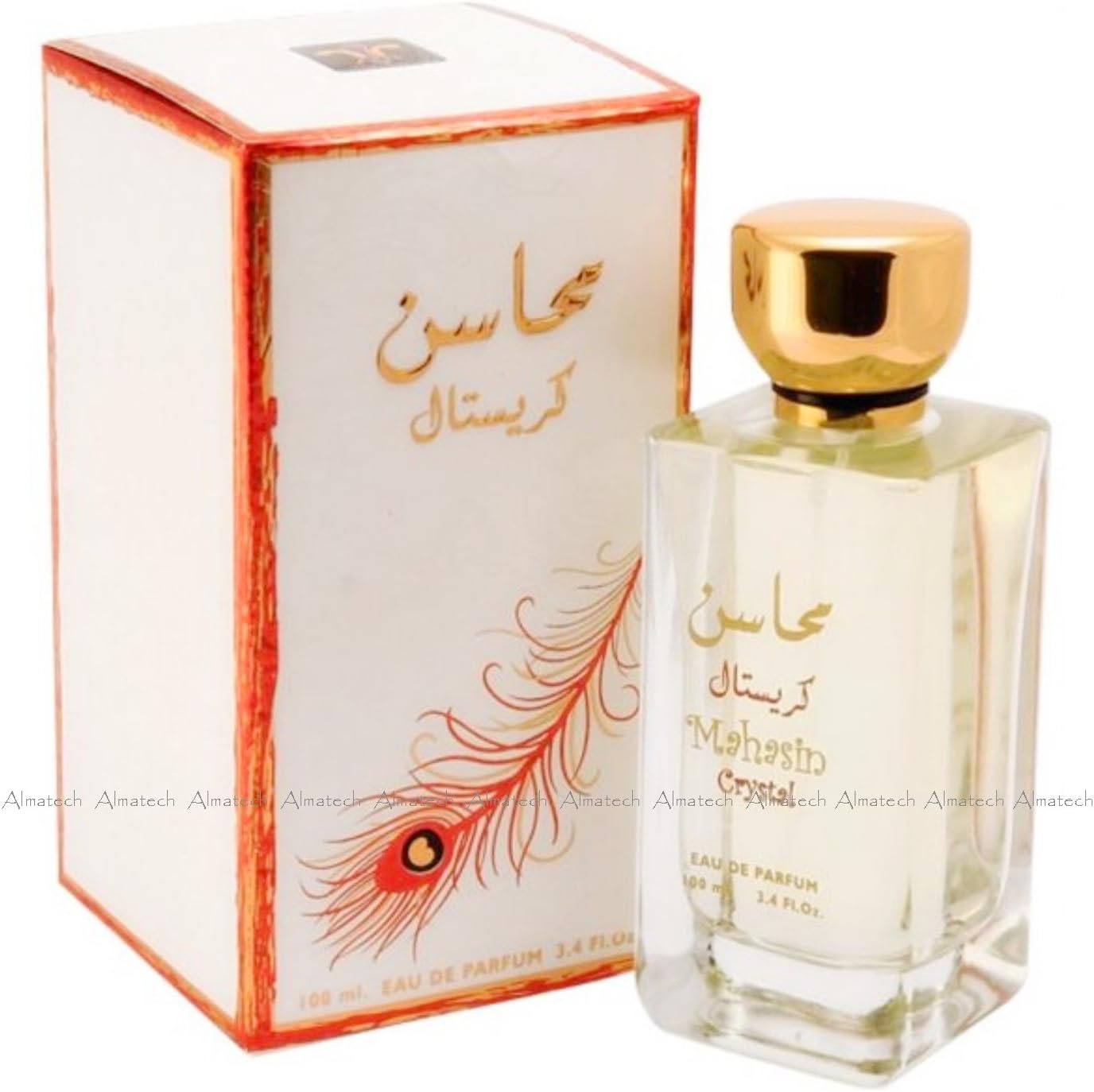 Mahasin Crystal By Lattafa Ard Al Zaafaran 100ml EDP Spray Perfume ...