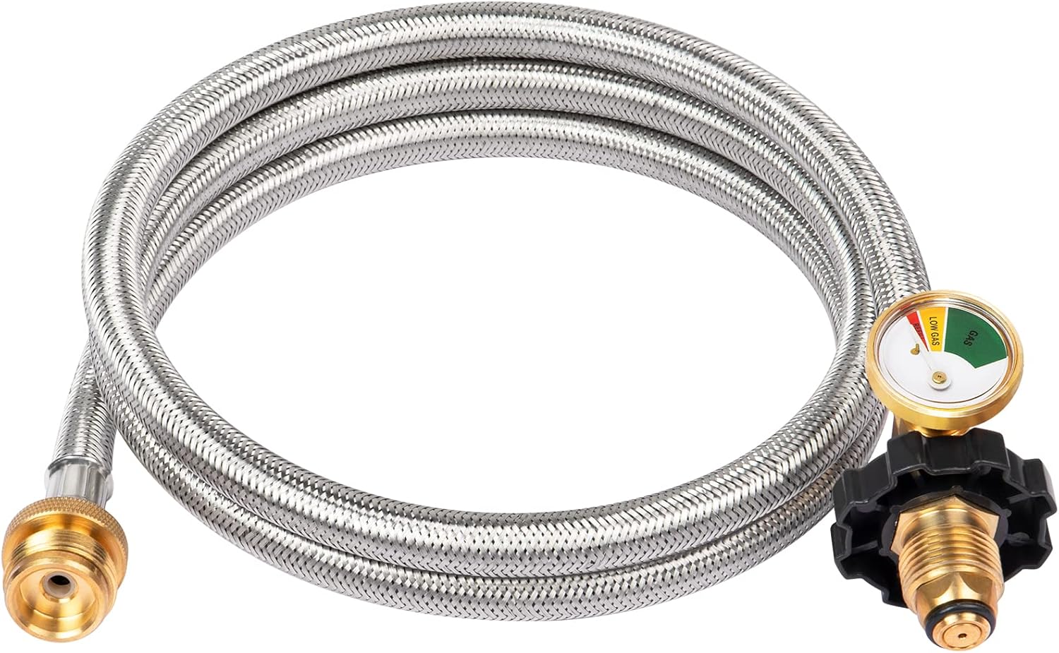 Amazon.com: SHINESTAR 5FT Propane Adapter Hose with Gauge for Coleman ...