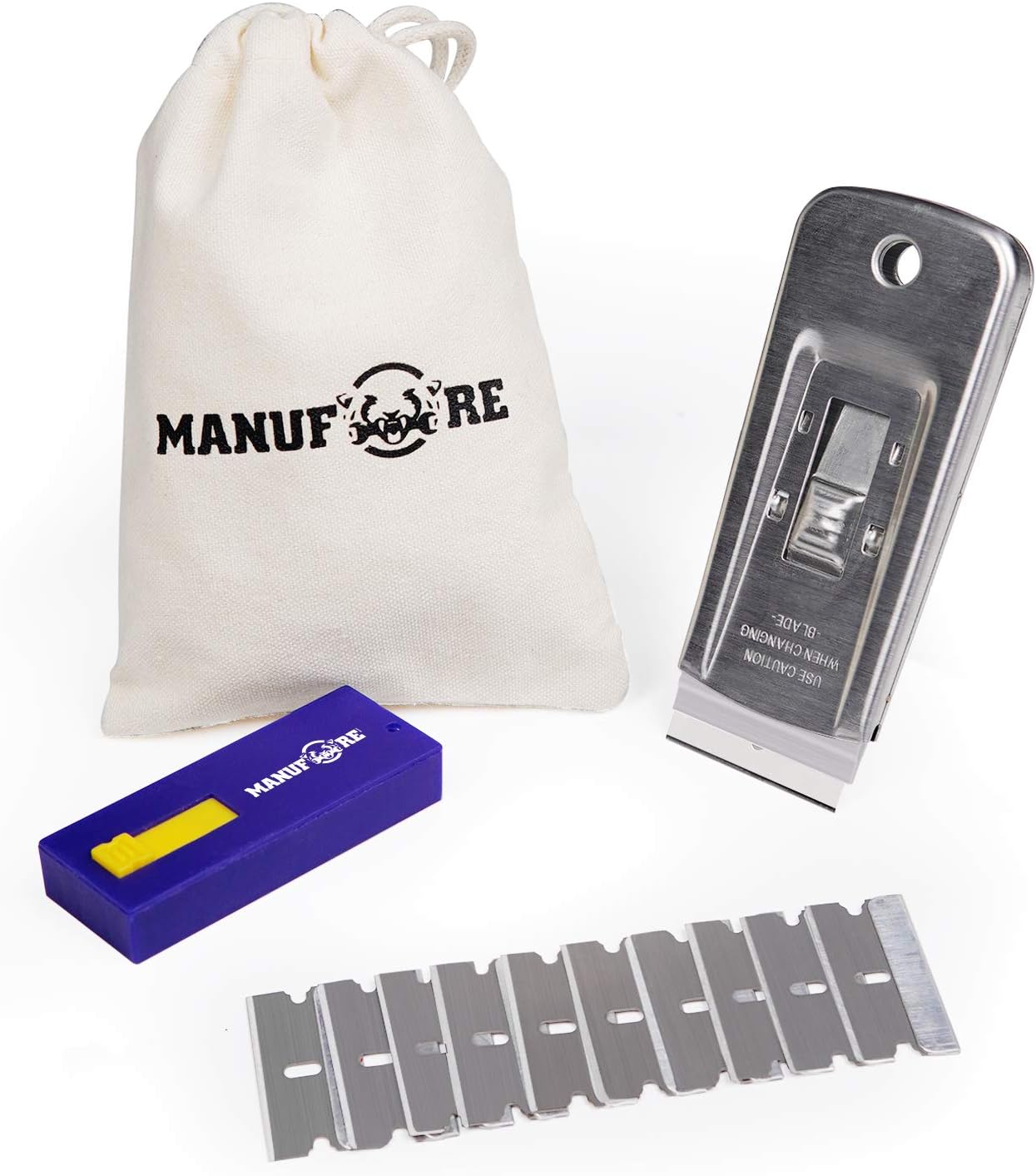 Amazon.com: Floor Scraper, Long Handle Floor Scraper Heavy Duty, Metal ...