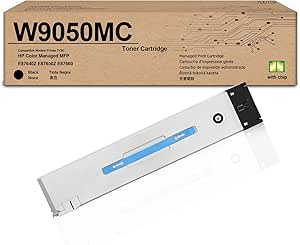 Amazon.com: YOUTOP W9050MC Black Toner Cartridge W9050 Black Toner ...