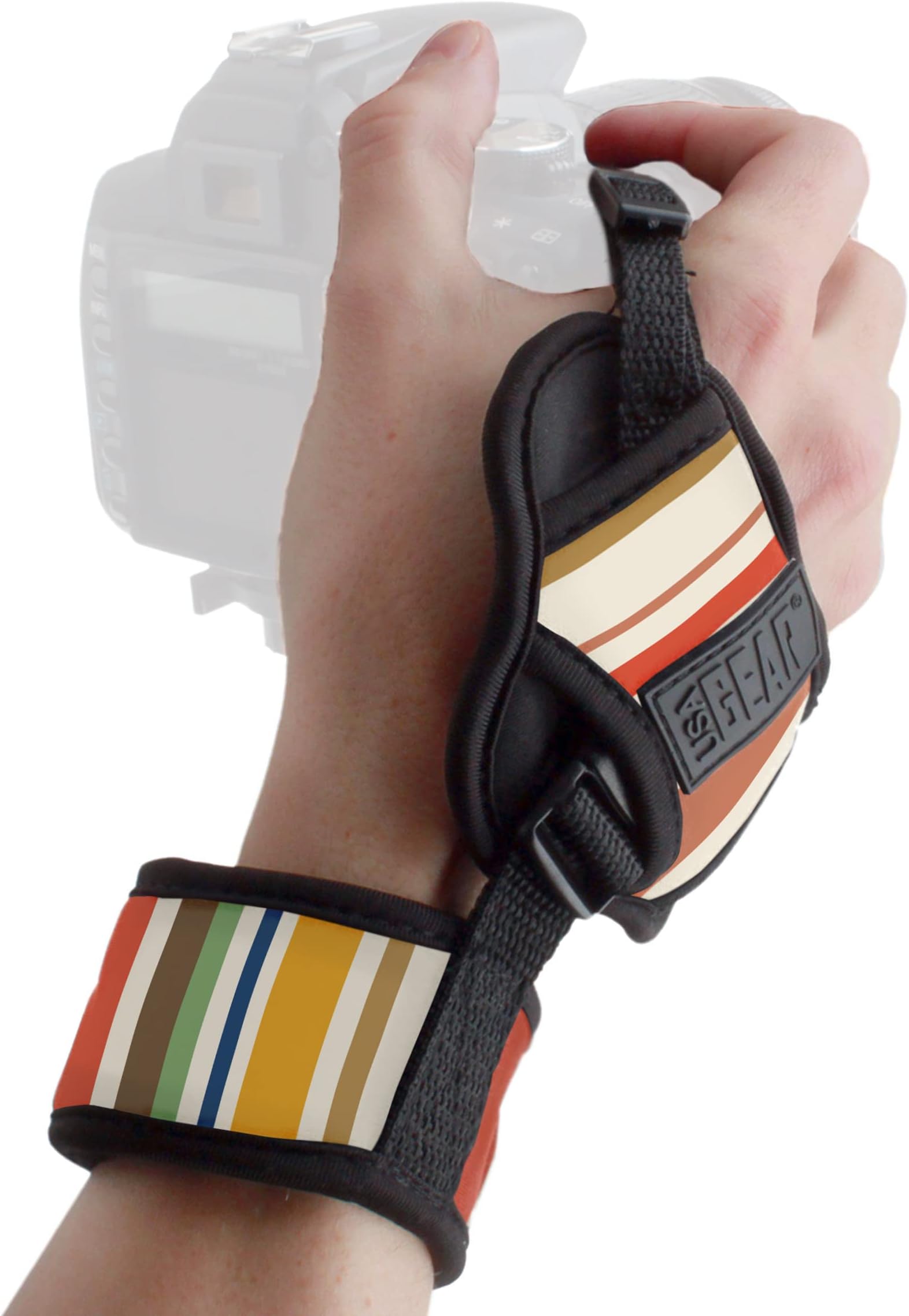 Amazon.com : USA GEAR DualGRIP Professional Grip Camera Wrist Hand ...