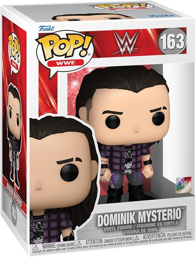 Amazon.com: Funko POP! WWE: Dominik Mysterio - Bad Bunny - Collectable ...