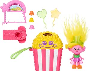 Amazon.com: Mattel DreamWorks Trolls Fun Fair Surprise FairFest Small ...