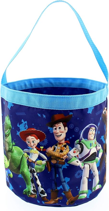 Amazon.com: Toy Story 4 Boys Girls Collapsible Nylon Beach Bucket Toy ...