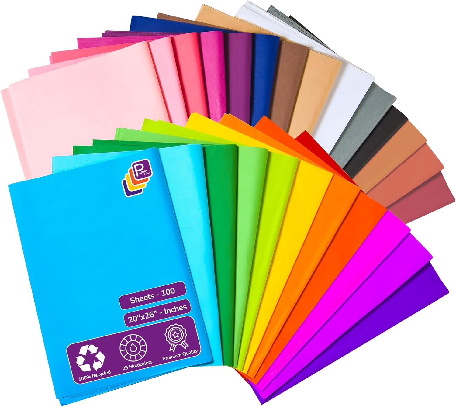 Amazon.com: Gift Tissue Paper for Gift Bags - Tissue Paper Bulk | 25 ...