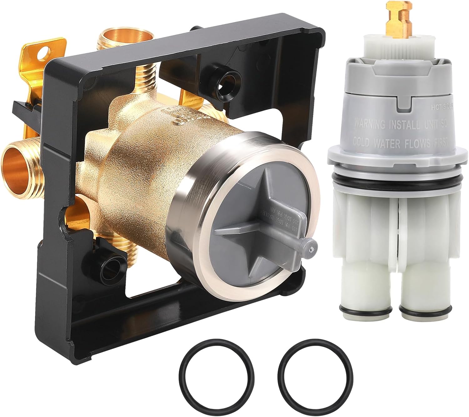 Delta R10000-UNBX Universal Shower Valve Body & Cartridge Compatible ...