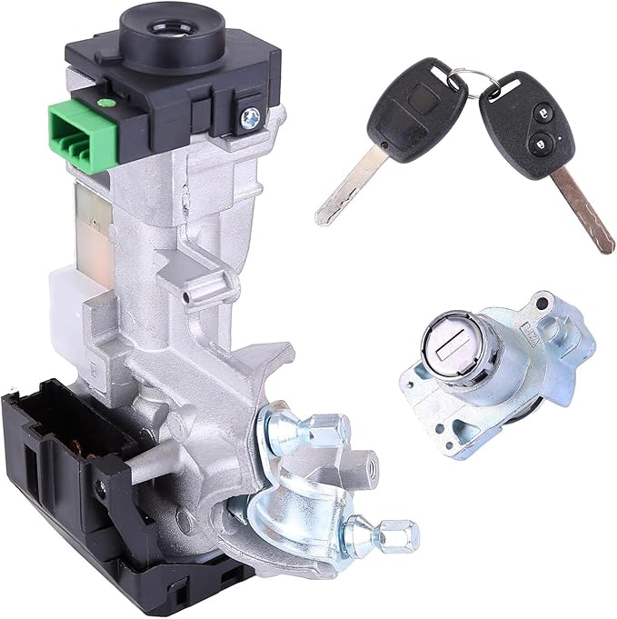 Amazon.com: Ignition Switch Cylinder Door Lock W/2 Keys Compatible for ...