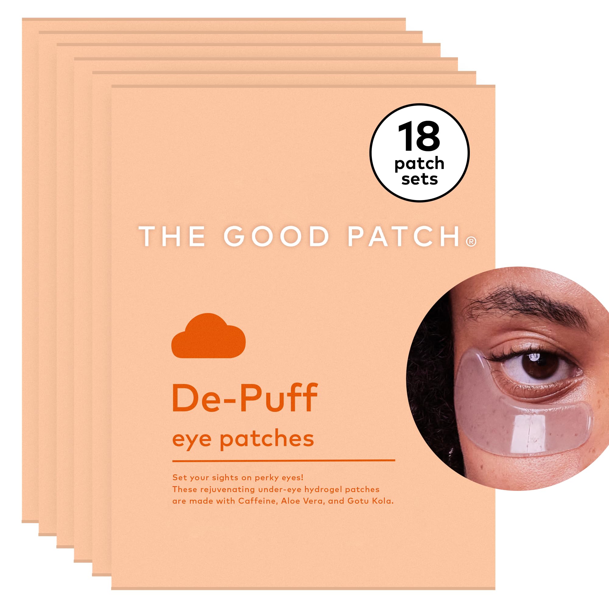 Amazon.com : The Good Patch De-Puff Cooling Hydrogel Under Eye Patches ...