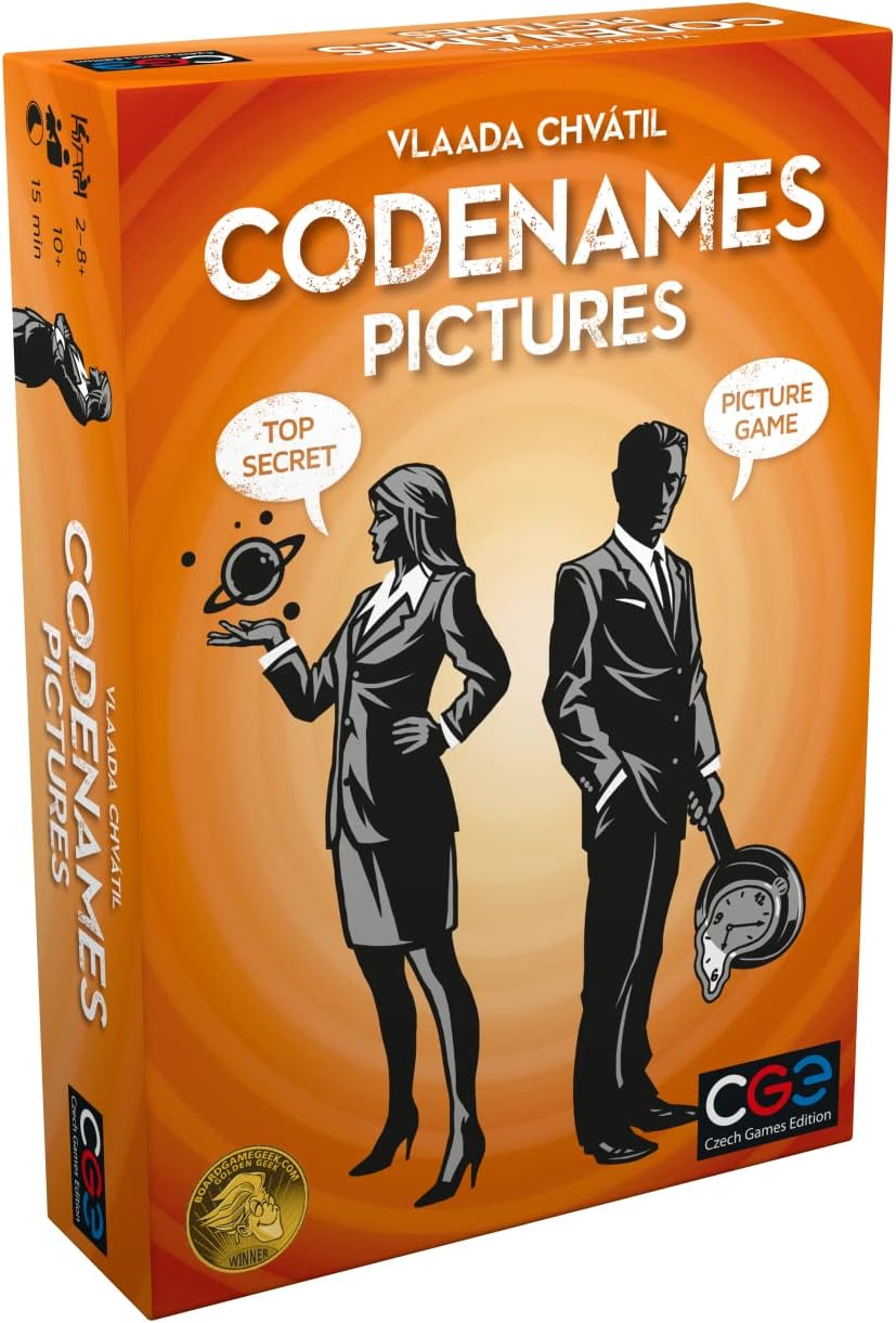 Amazon.com: CGE Czech Games Edition Codenames: Pictures Party Board ...
