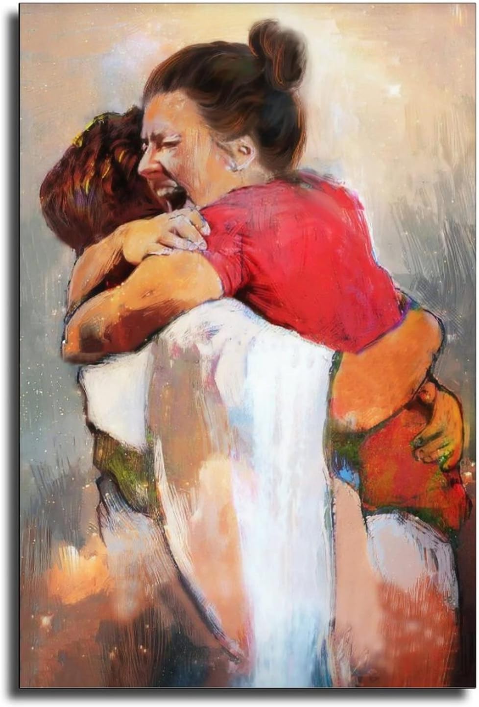 Amazon.com: SOONEEDEAR Canvas Wall Art Prints 1st Day In Heaven Poster ...