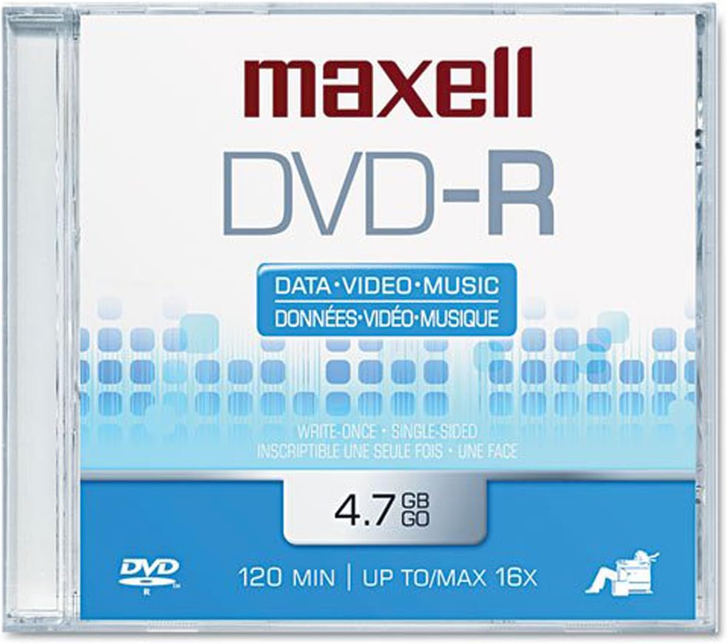 Amazon.com: DVD-R Disc, 4.7GB, 16x : Electronics