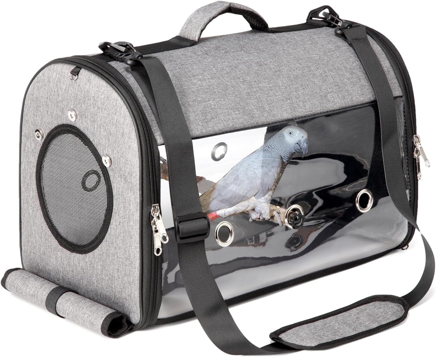 Amazon.com : Lightweight Bird Parrot Carrier Travel Bag with Perch ...