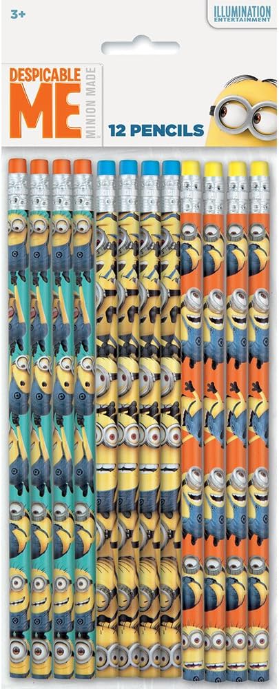 Amazon.com: Despicable Me Minions Pencils, 12ct : Toys & Games