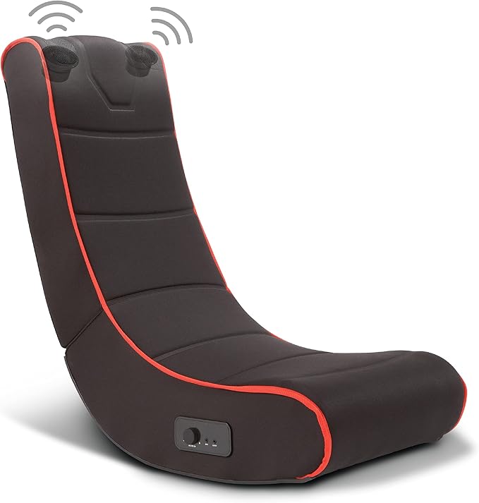 Amazon.com: SHARPER IMAGE Foldable Gaming Chair with Onboard Speakers ...