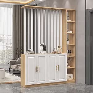 Amazon.com: 200CM/78.7in height Floor to Ceiling Wall Post Partitions ...