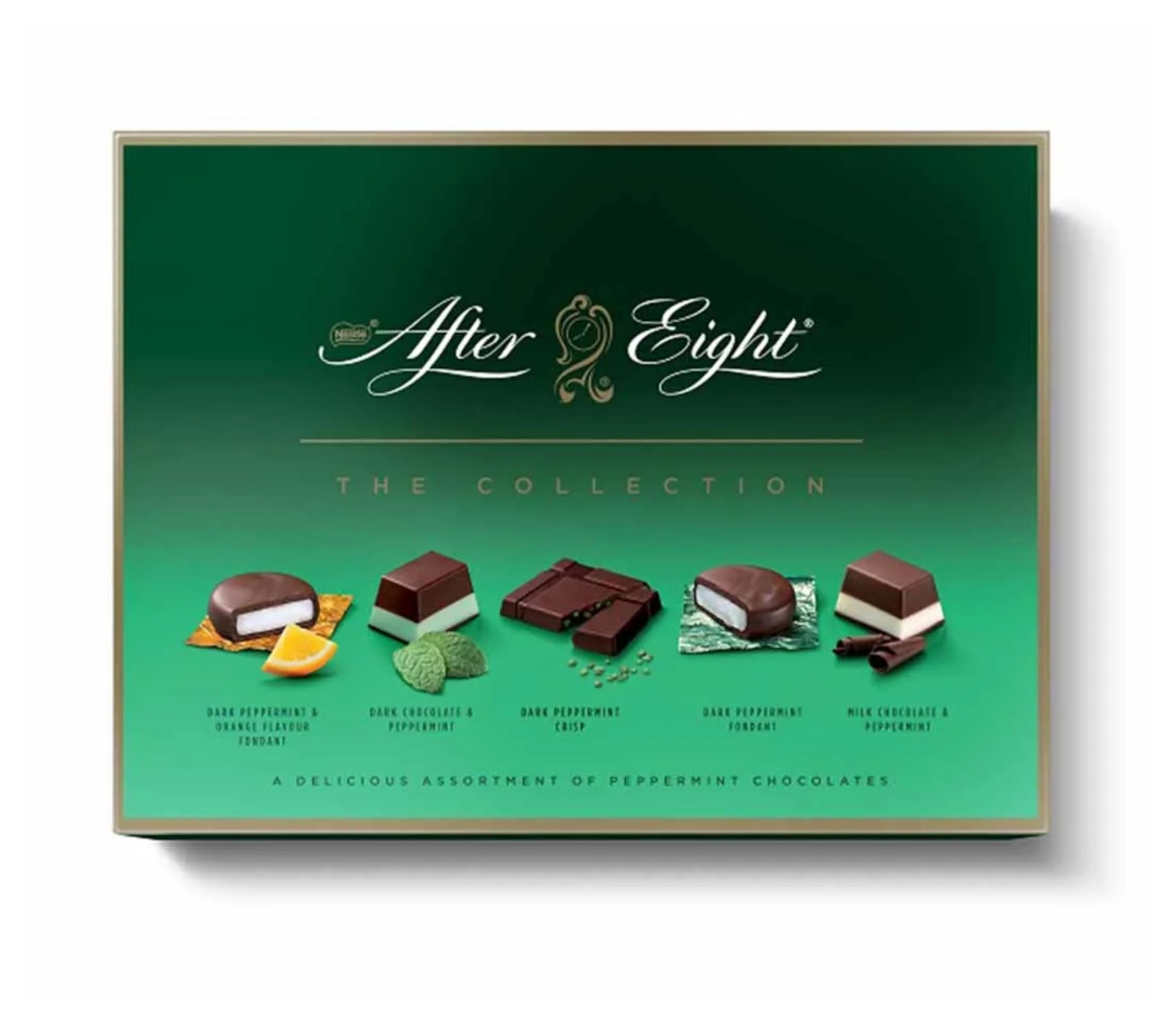 After Eight Collection Box: Mint Flavoured Dark Chocolate - A Perfect ...