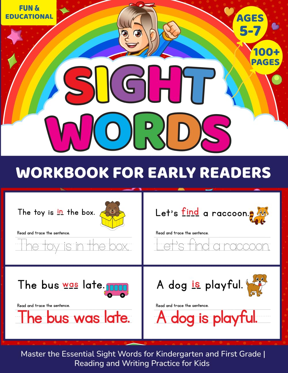 Sight Words Workbook for Early Readers: Master the Essential Sight ...