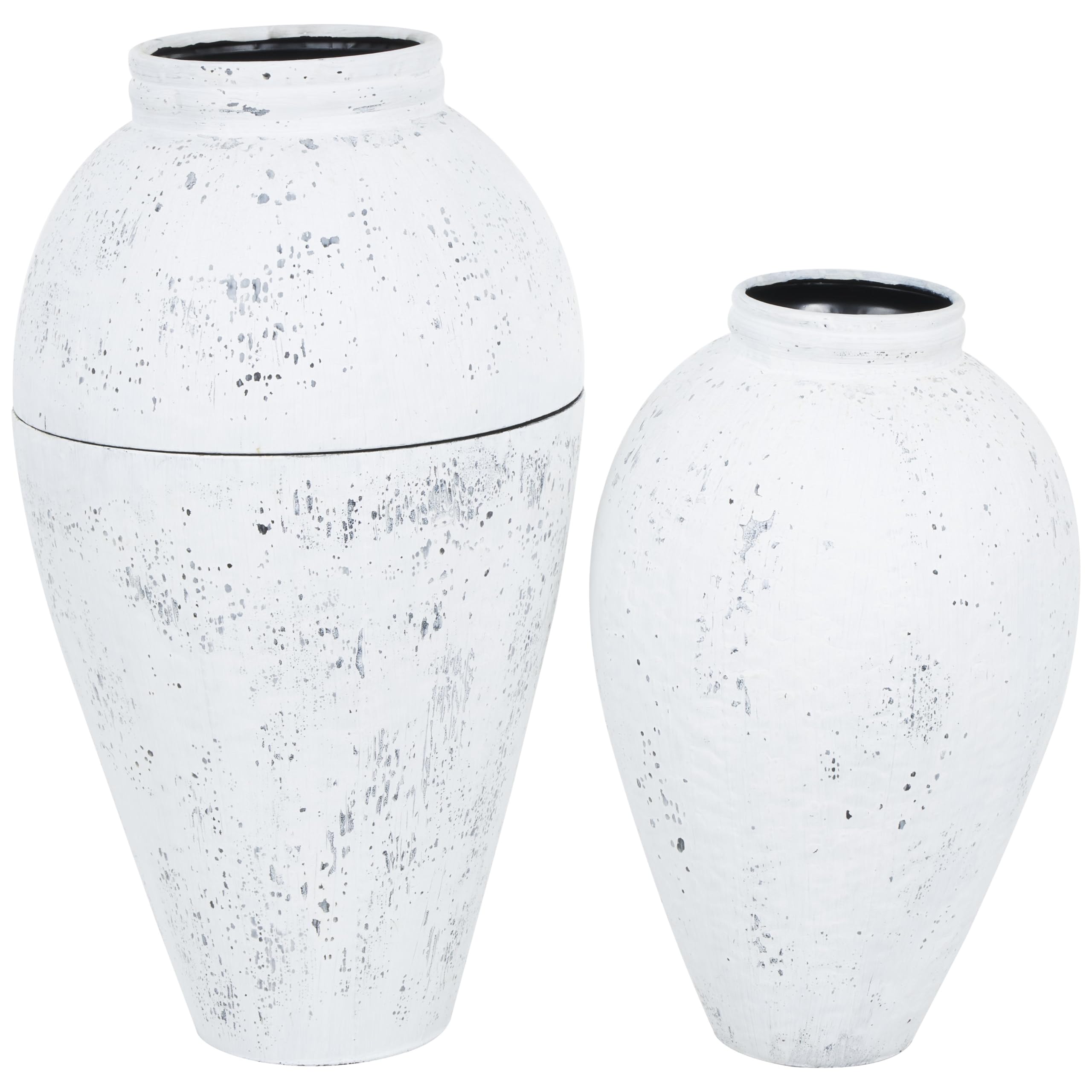 Amazon.com: Deco 79 Metal Decorative Vase Tall Distressed Pot Floor ...