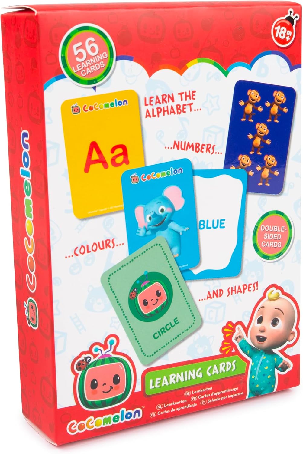 Cocomelon Learning Cards - Flash Cards for Toddlers Age 2 - Cocomelon ...