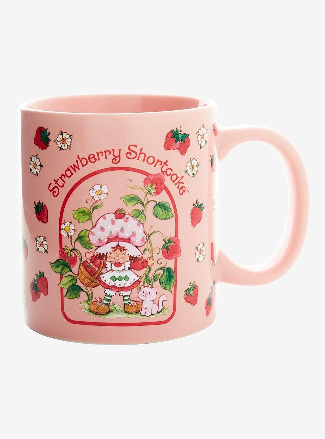Amazon.com | Strawberry Shortcake Strawberry Portrait Mug: Coffee Cups ...