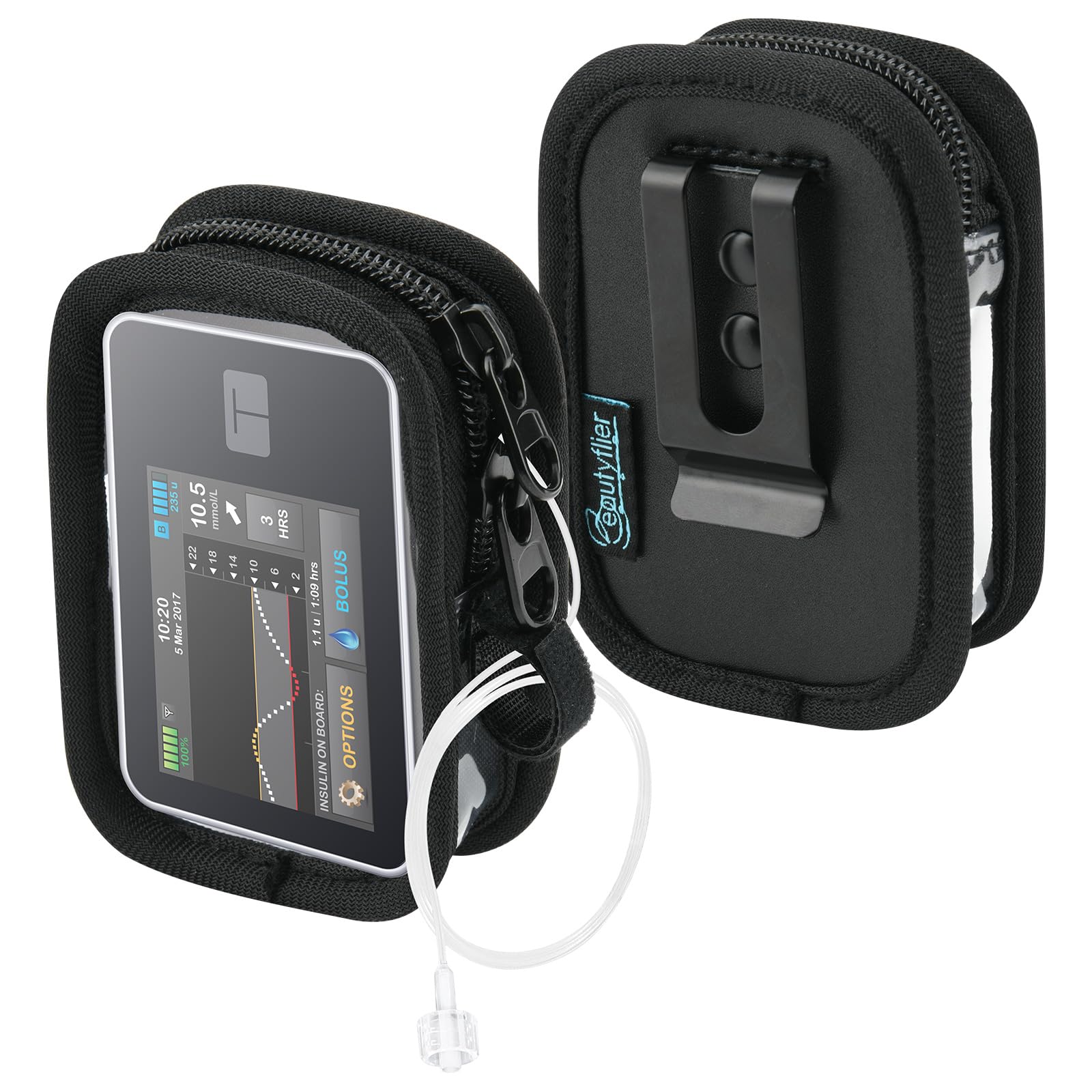 Amazon.com: Beautyflier Insulin Pump Case for Tandem T:Slim X2,Insulin ...