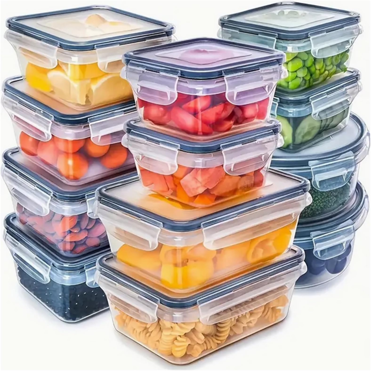 Amazon.com: Pyrex 1-cup Storage Containers (Pack of 6) - Total 12-Piece ...