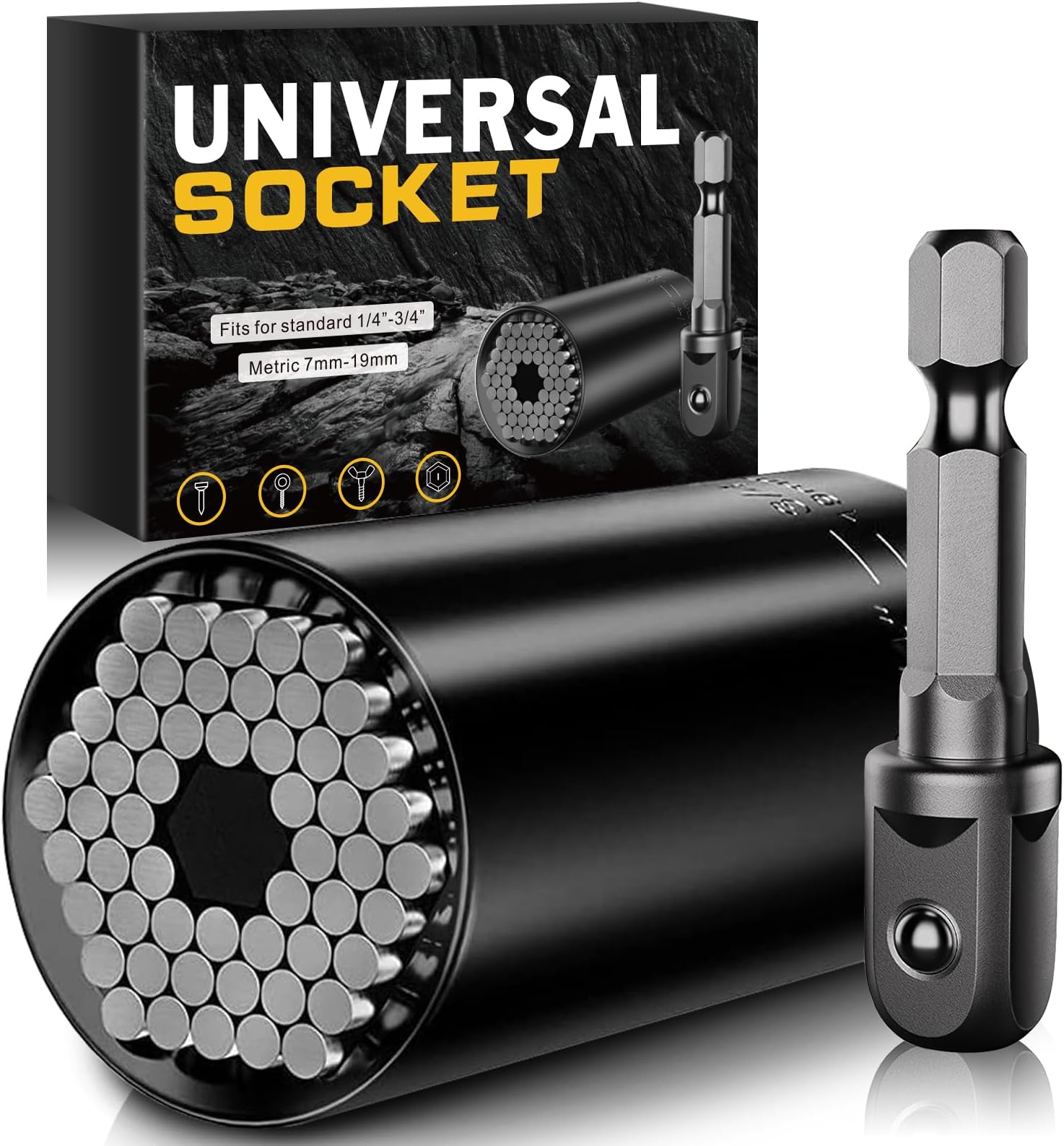 PASTACO Universal Socket Tool Christmas Gifts for Men: Super Universal ...