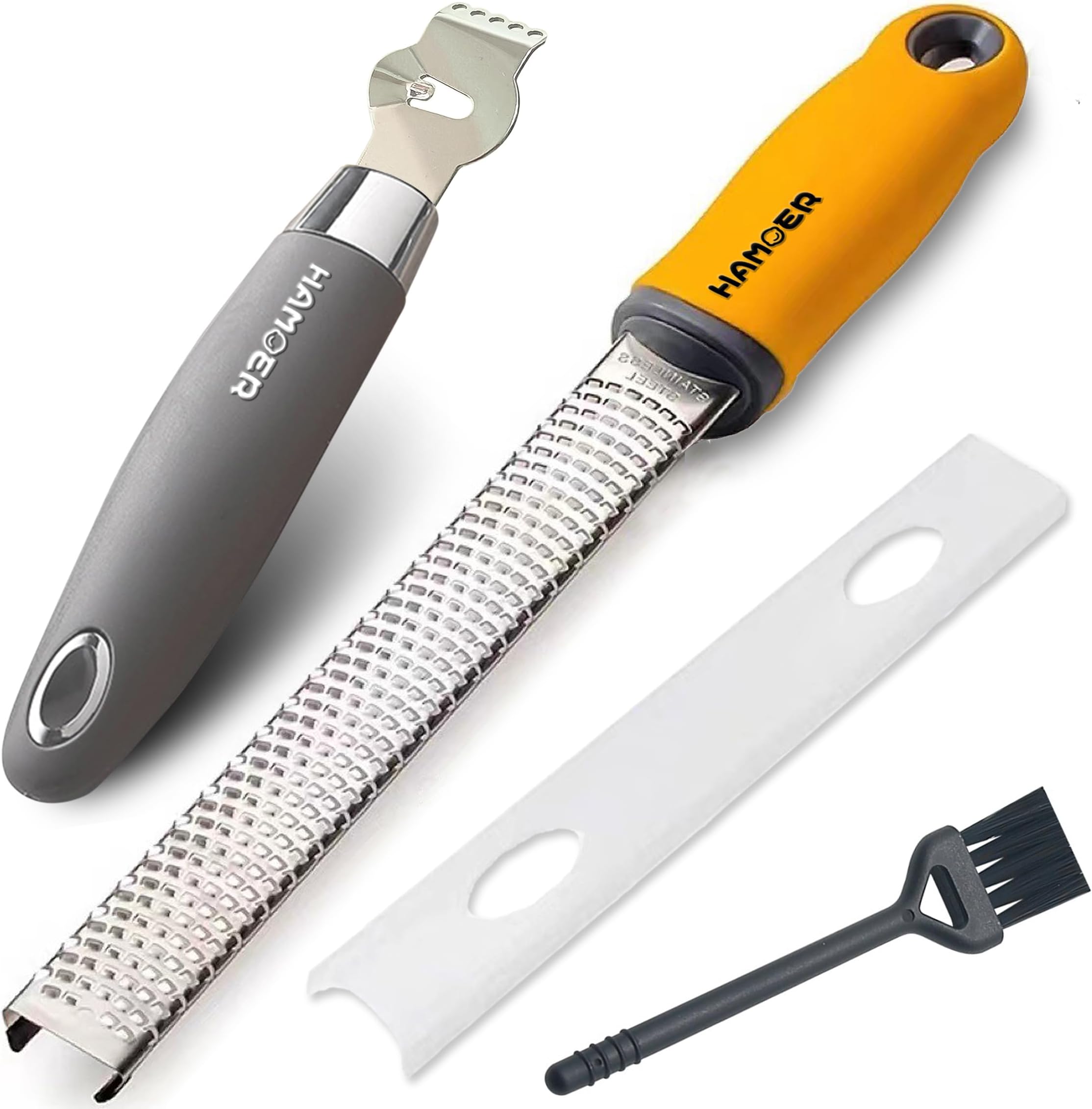 Amazon.com: Channel Knife, 2 in 1 Lemon Peeler Zester Cocktail Garnish ...