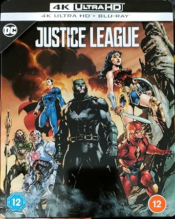 Amazon.co.jp: Justice League Steel Book Specifications, 4K ULTLA HD ...