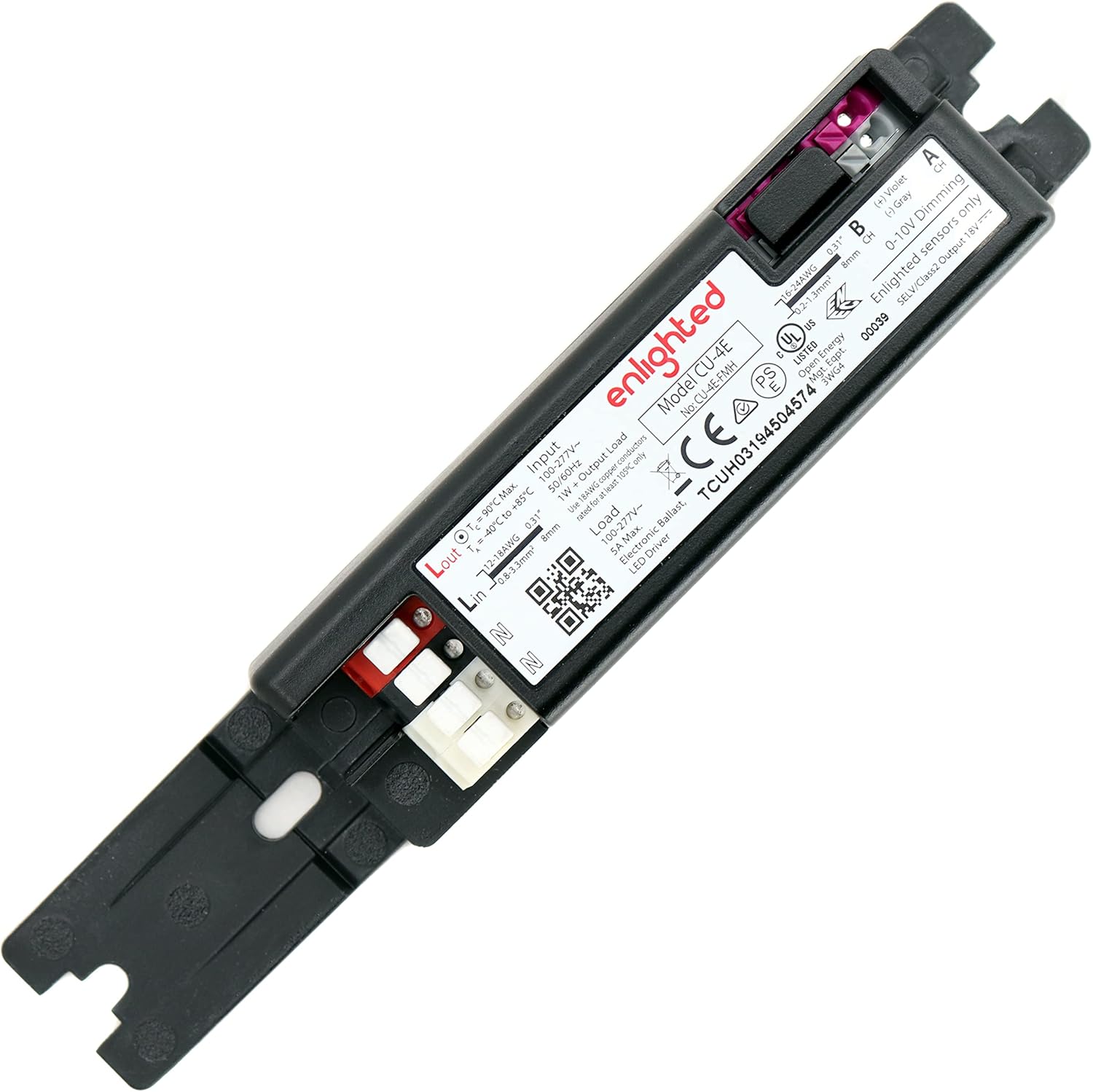 Amazon.com : Enlighted CU-4E-FMH Fixture Mount Control Module, Dimming ...