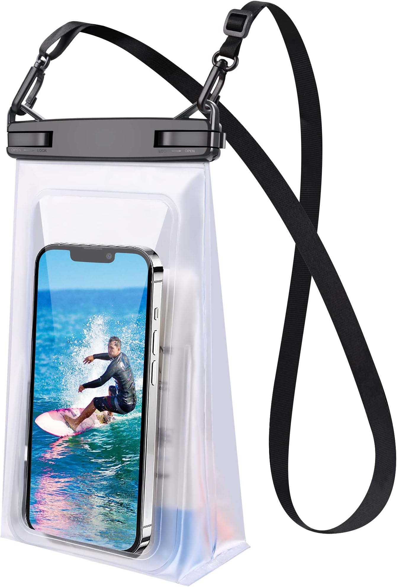 Amazon.com: IPX8 Floating Waterproof Phone Pouch, [Expandable Space ...
