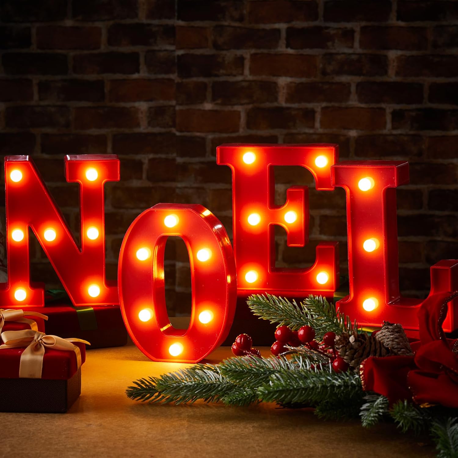 Amazon.com: VIHOSE LED Letter Lights Sign - Battery Powered Letter ...