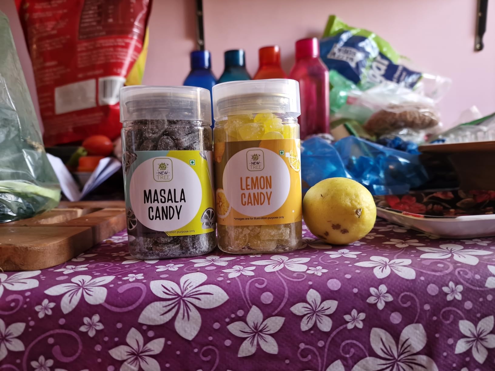 New Tree Hoots Candy Combo Pack of 2 Cola Candy & Chatpata Masala Candy ...