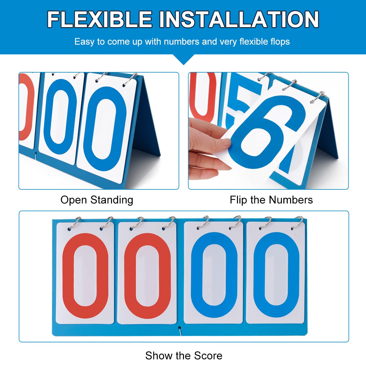 Snapklik.com : Updated Version Waterproof Portable Table Top Scoreboard ...