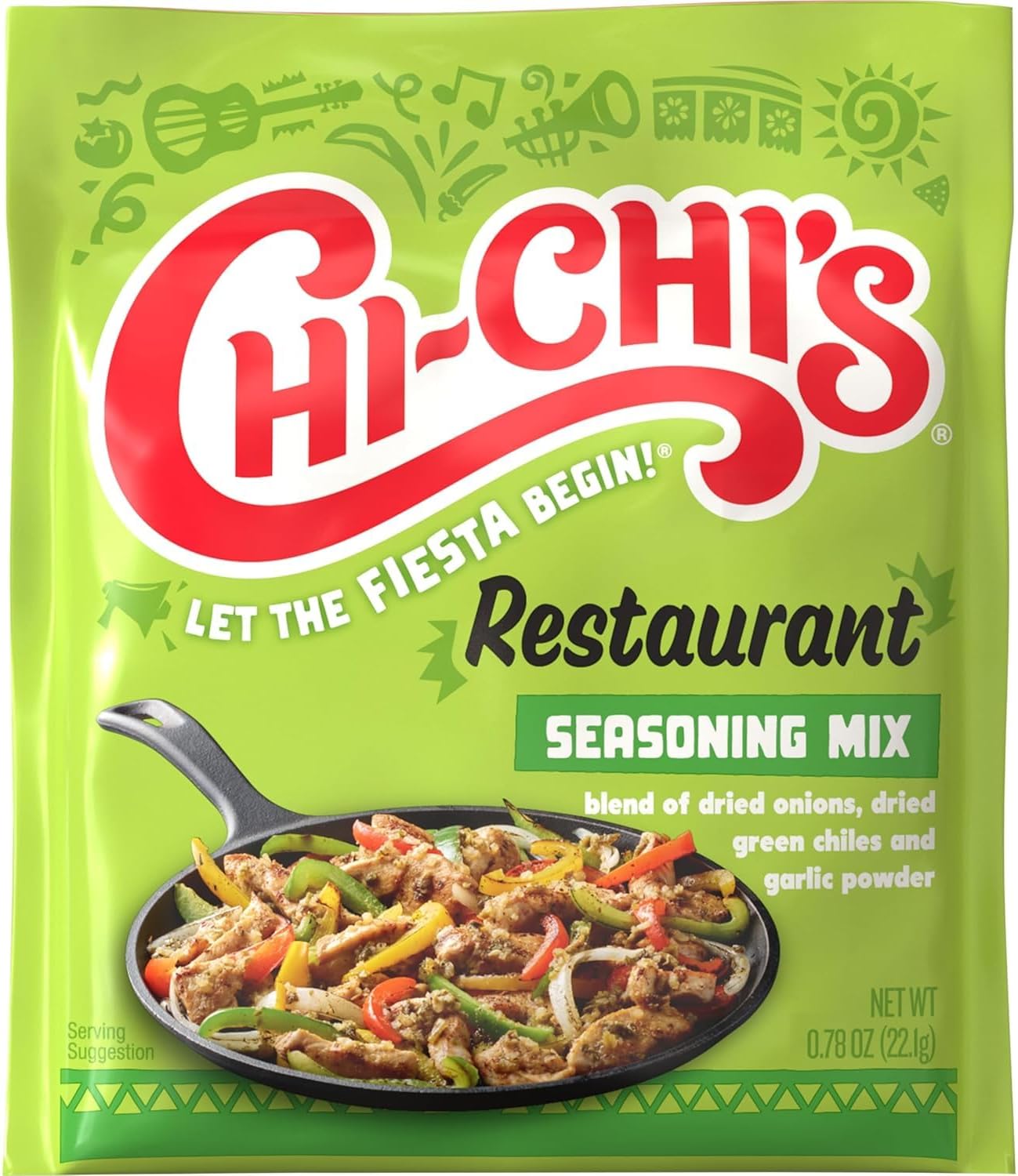 Amazon.com : Chi Chi’s Fiesta Restaurante Seasoning Mix, 0.78 Ounce ...