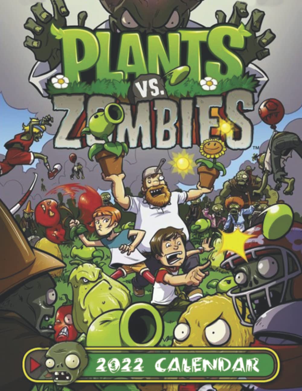 Buy Plants Vs Zombies Calendar 2022 2023 Plants Vs Zombies Calendar 