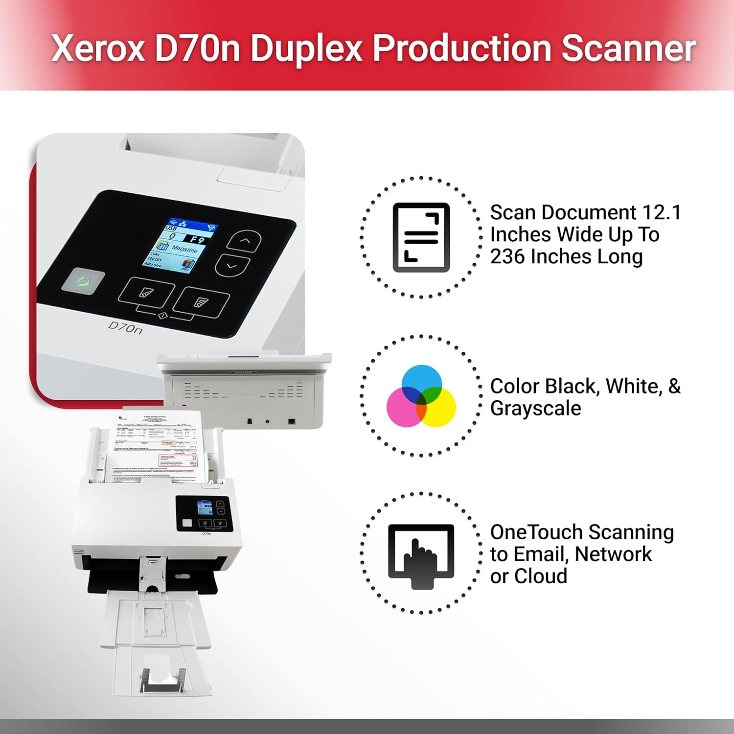 High-speed Duplex Production Scanner with Document Nepal | Ubuy
