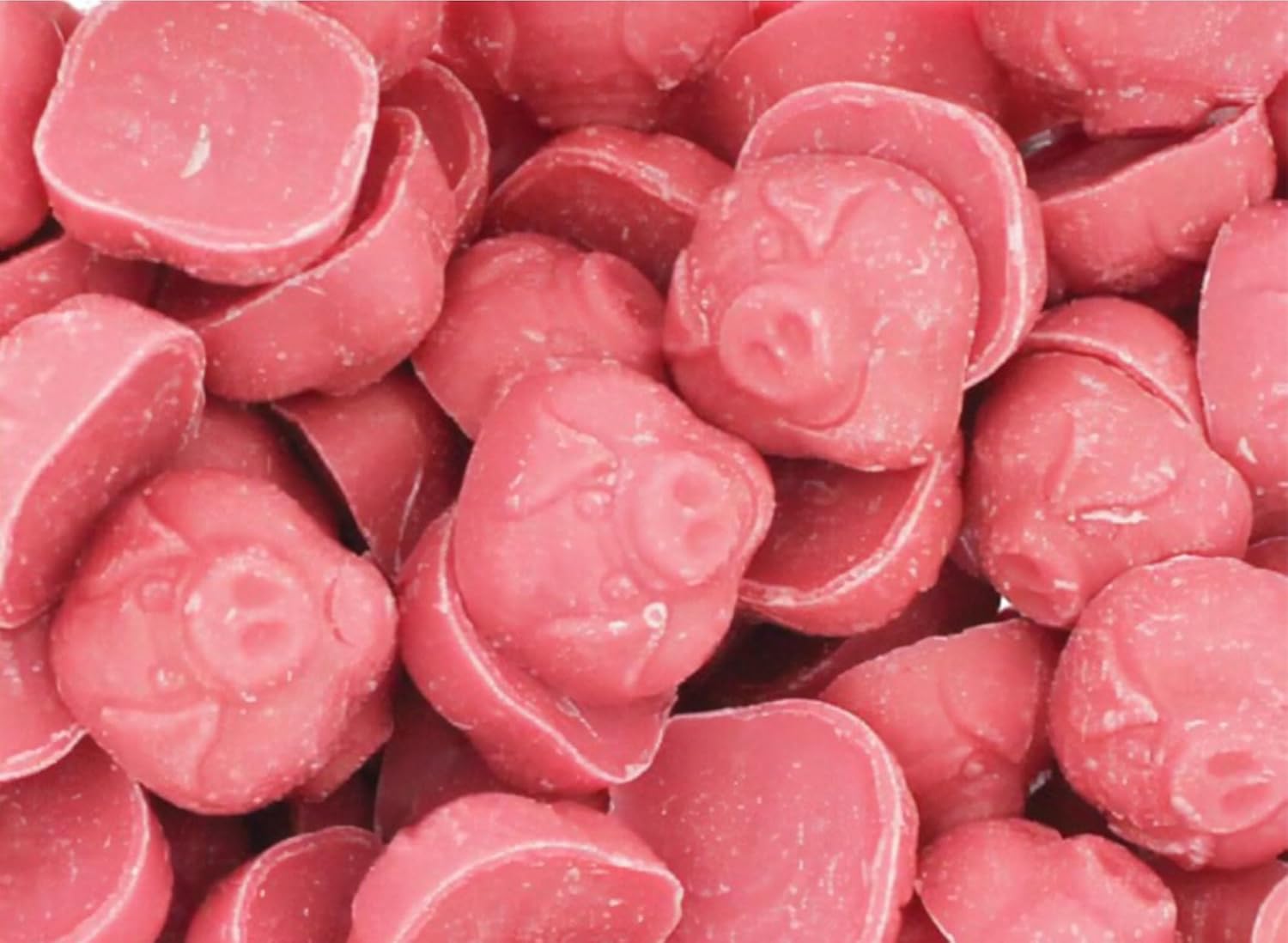 1kg Hannahs Strawberry Flavour Porky Pink Pigs Chocolate Candy Pick ...