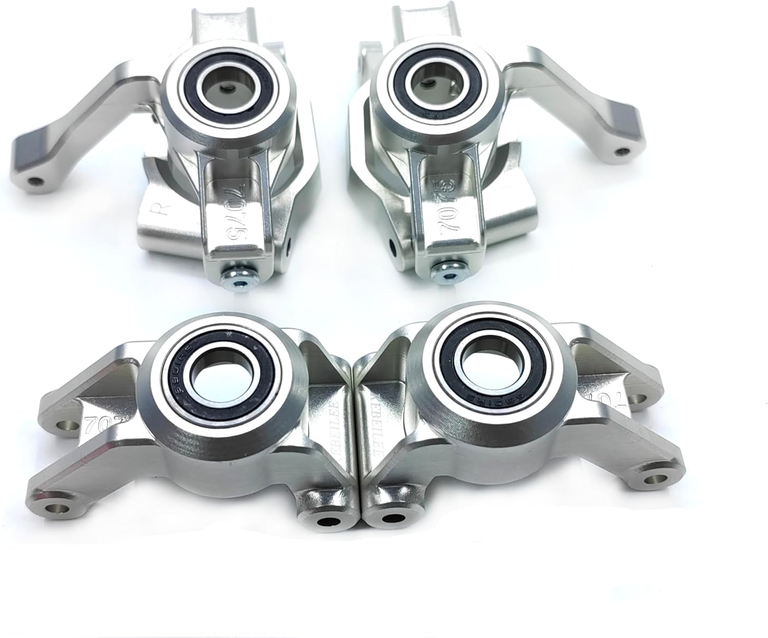 Amazon.com: KEBEILEE CNC Alu7075 Front Spindle+Rear Wheel hub Carrier+C ...