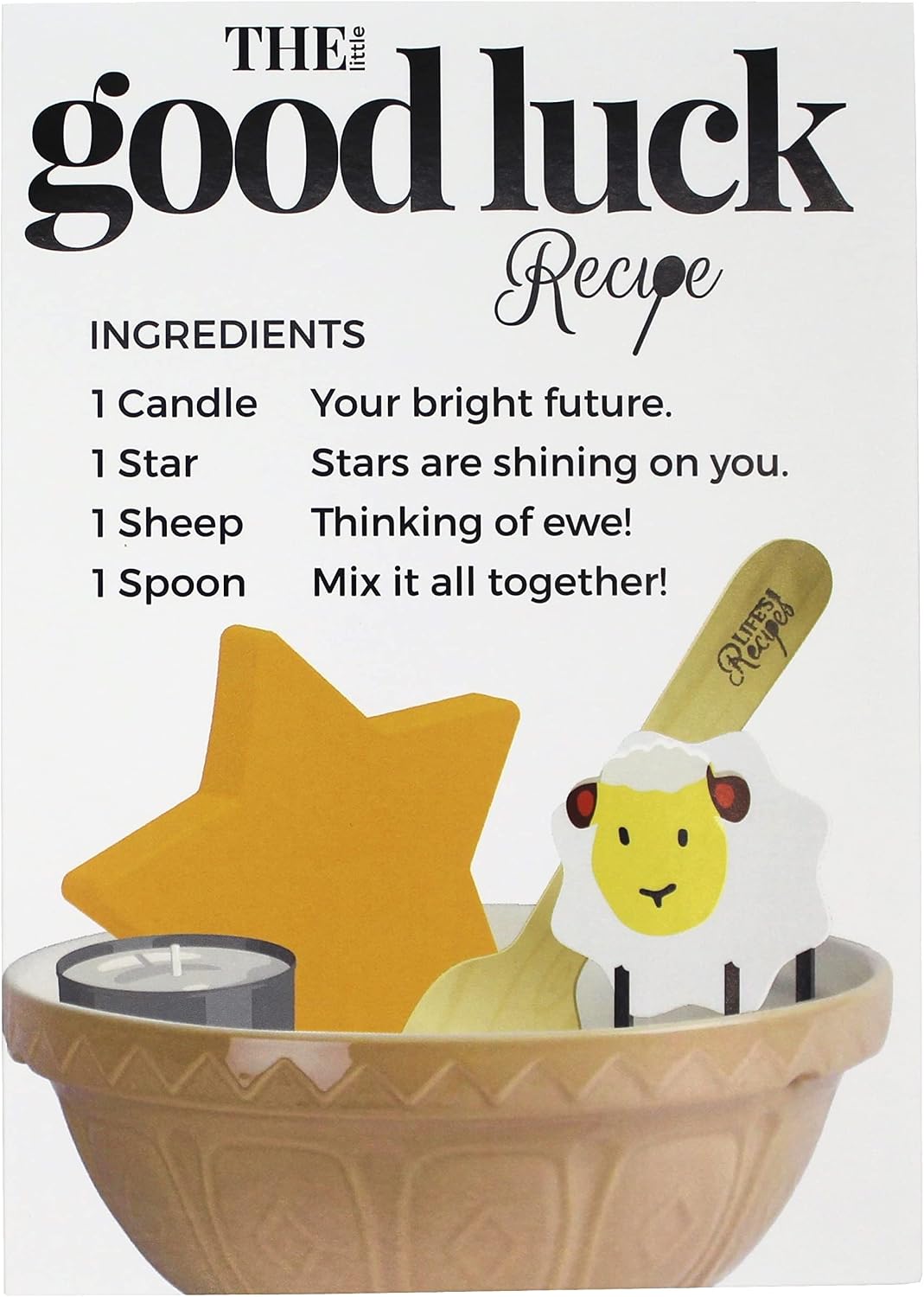The Little Good Luck Recipe Greeting Card : Amazon.co.uk: Stationery ...